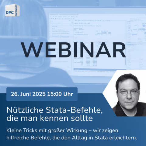 Stata - Statistiksoftware und StatGraphics I DPC Software GmbH